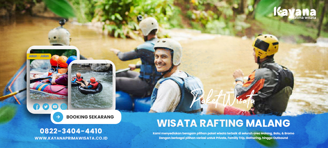 Paket Wisata Rafting Malang Layanan Terbaik NO.1 - Kayana Prima Wisata